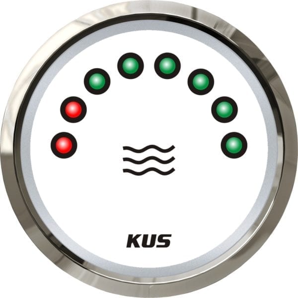 8 LED Water Level Gauge - CDWR | Tank Level Monitor | KUS Americas, Inc.