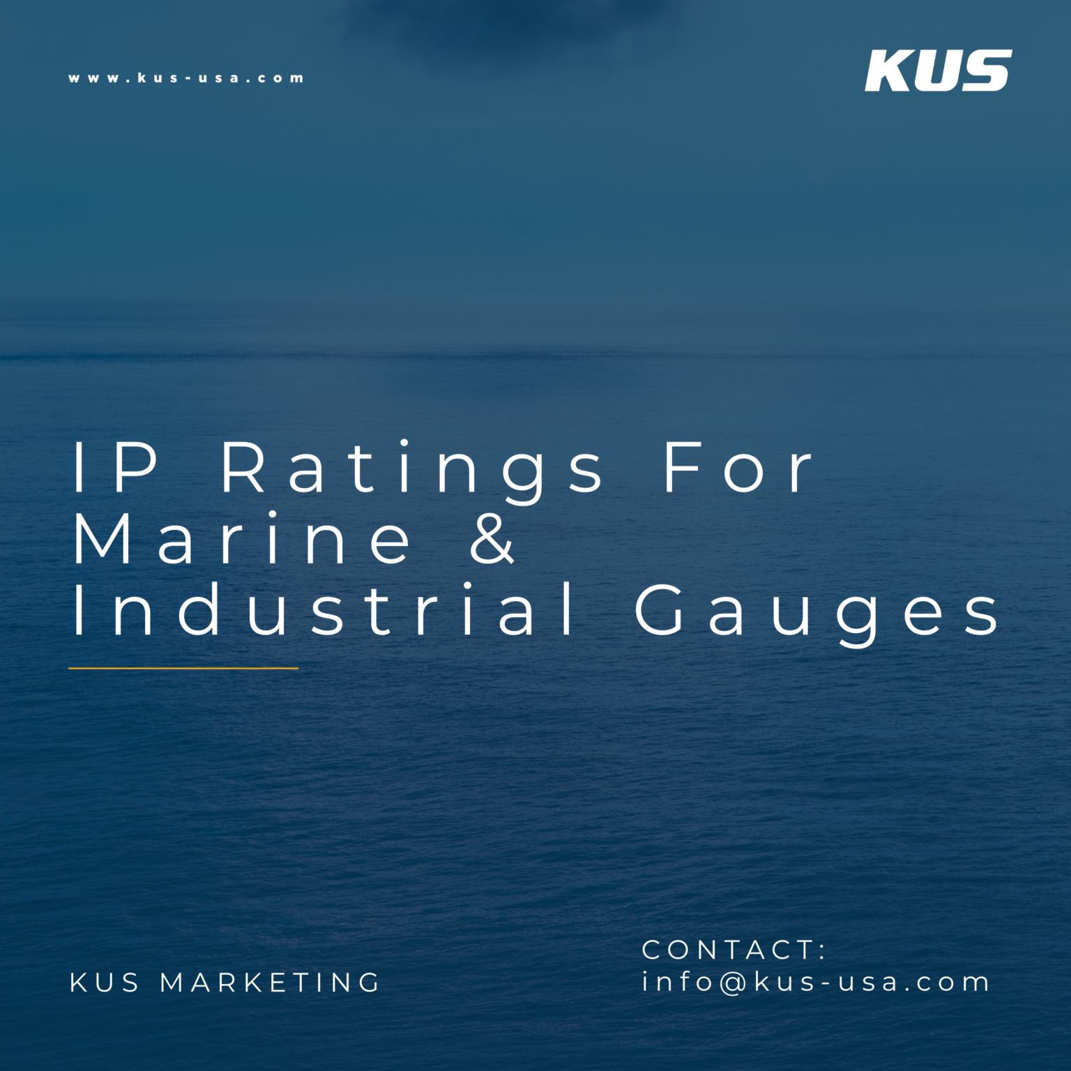 Understanding IP Ratings for Marine and Industrial Gauges | KUS ...
